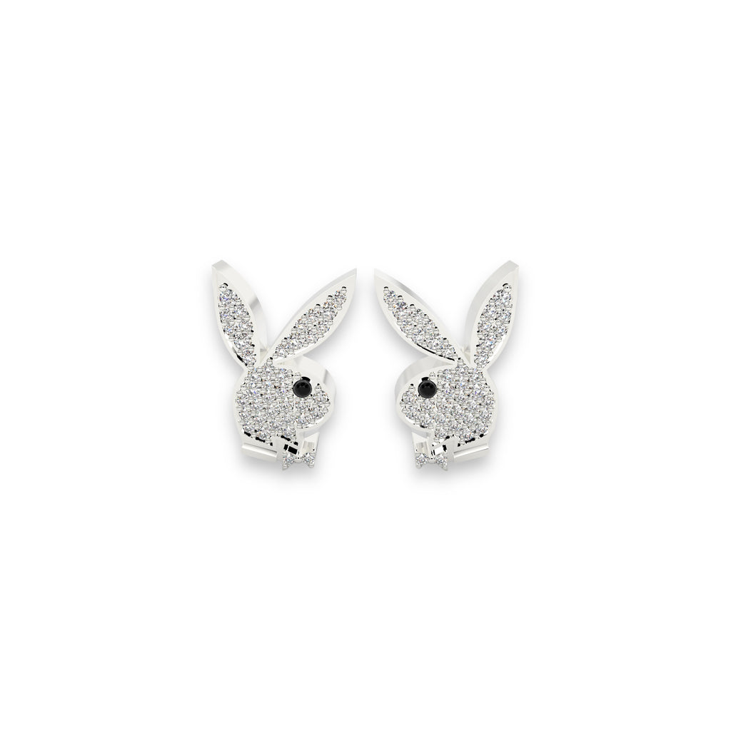ICED PLAYBOY STUDS
